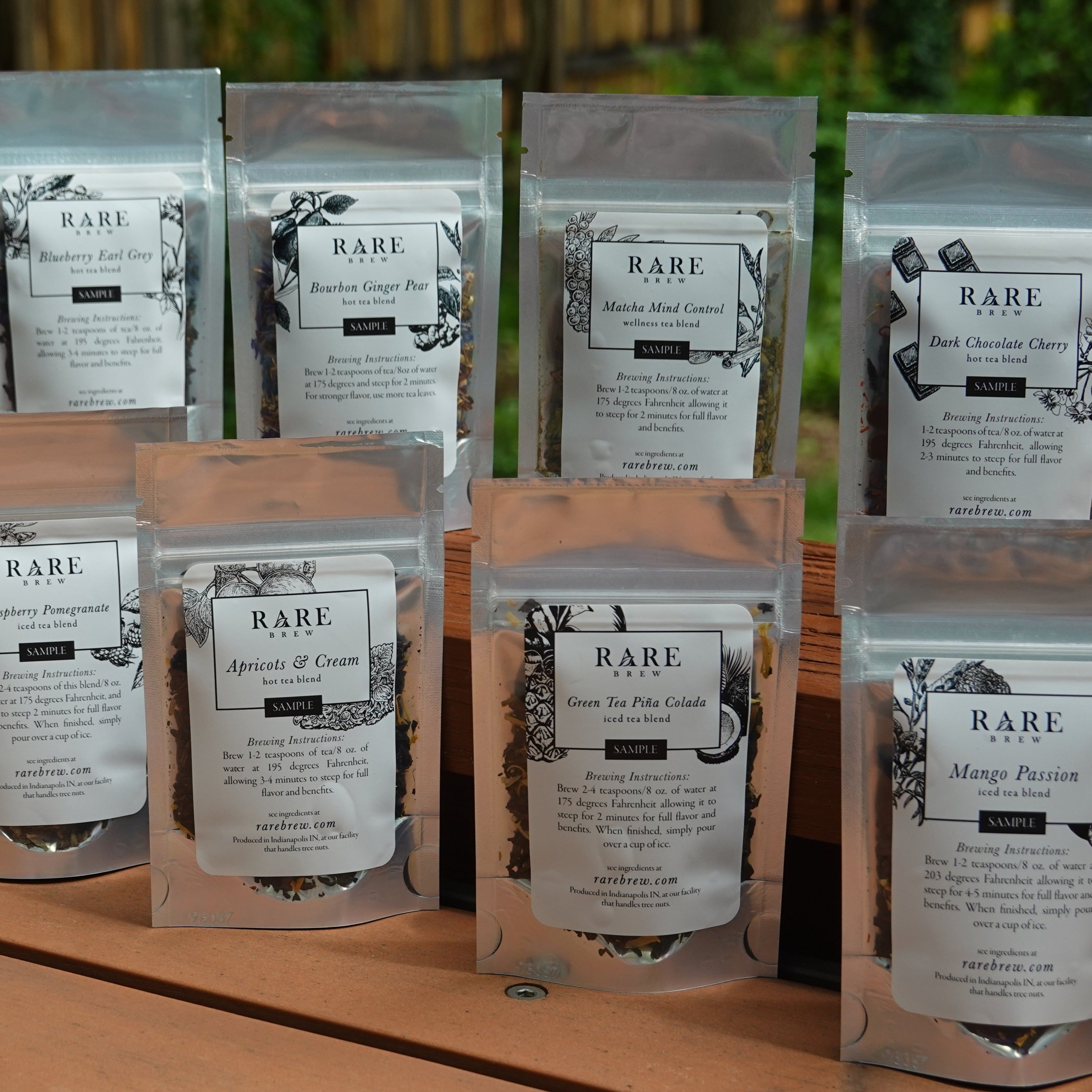 Full House Tea Samples | 9 Flavor Tea Sampler – RareBrew